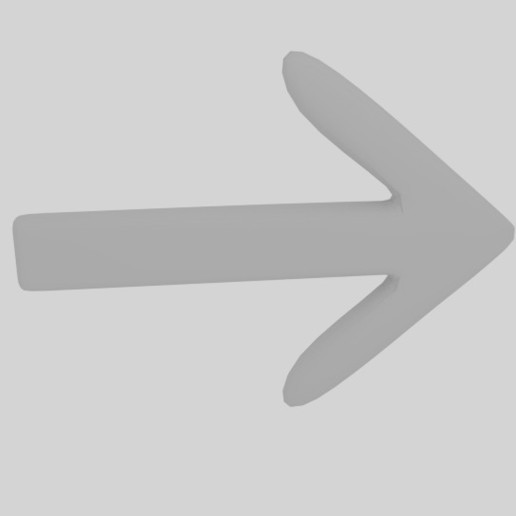 Download STL files Arrow Symbol ・ Cults