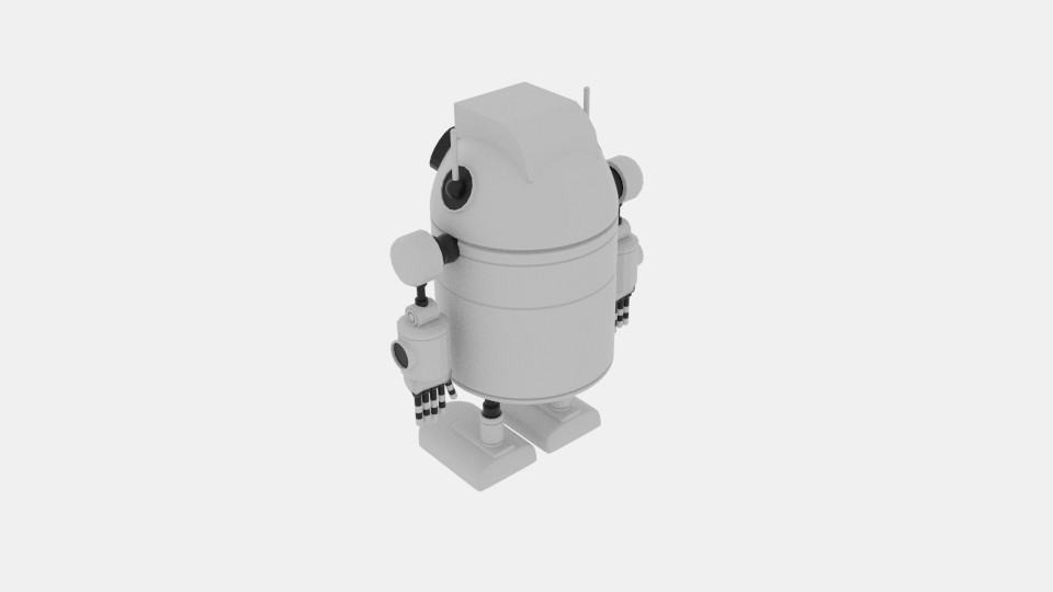 Download OBJ file Robo Cylinder White • 3D print design ・ Cults