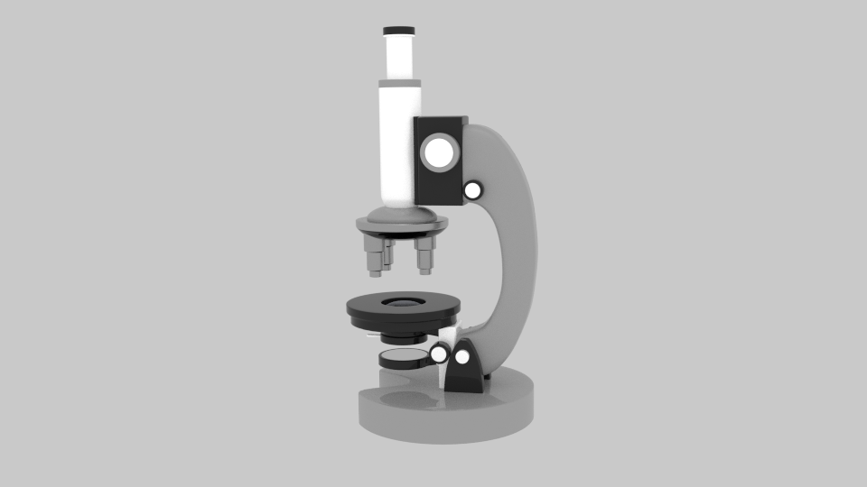 3D file Microscope・3D printing template to download・Cults