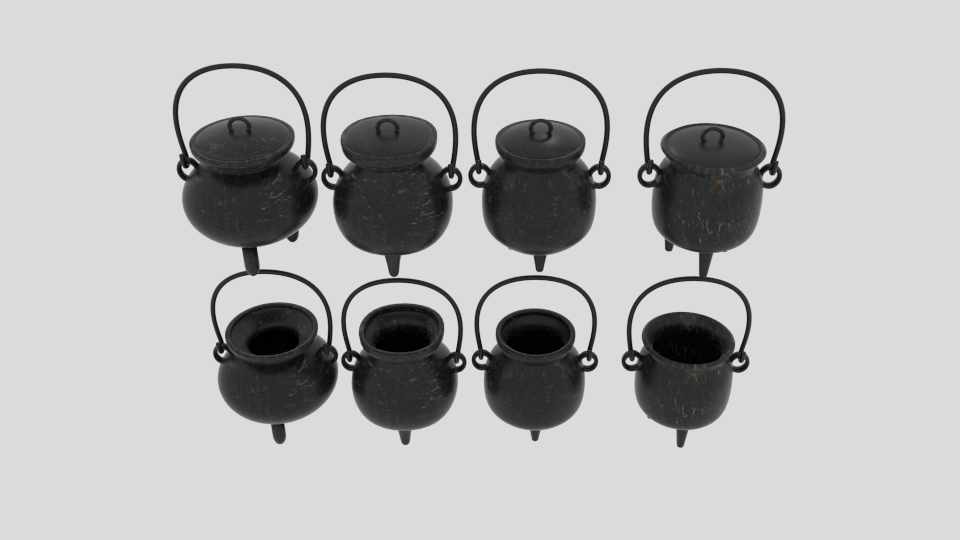 3D file Cauldron Pack・3D printable design to download・Cults
