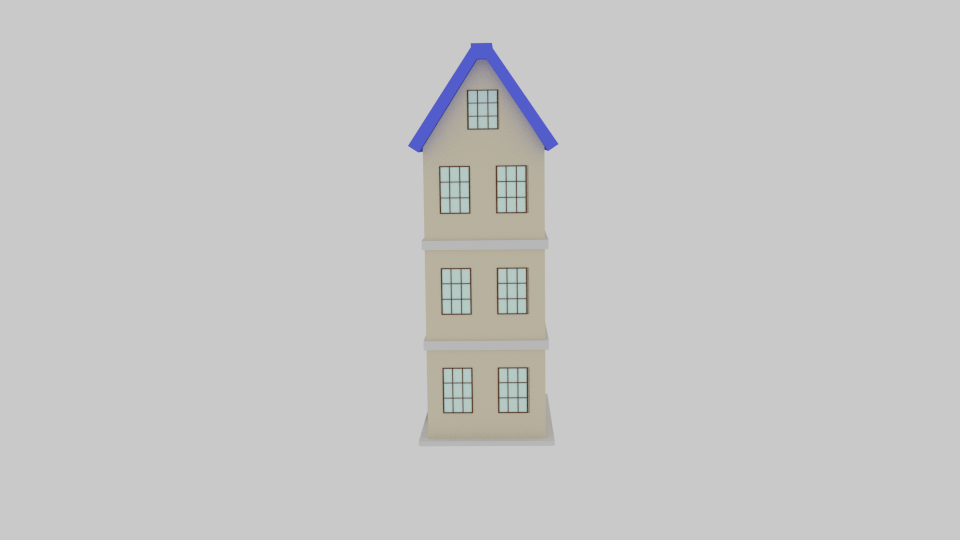 3D file Toon House・3D printing template to download・Cults