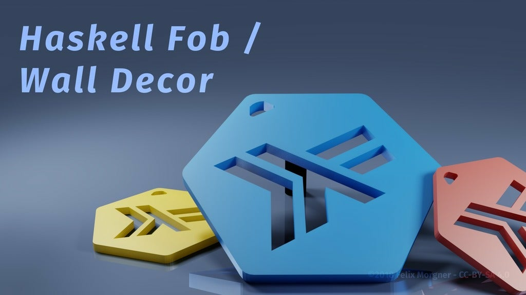 Free STL file Haskell・3D printer design to download・Cults
