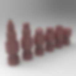 Download free STL files Chess figures ・ Cults