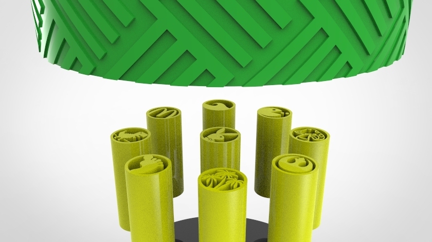 STL file WEED GRINDER + SAVE WEED FILTERS・Model to download and 3D ...