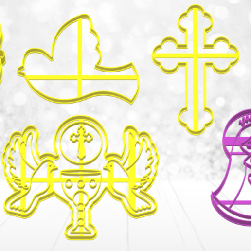 Download STL set communion ・ Cults