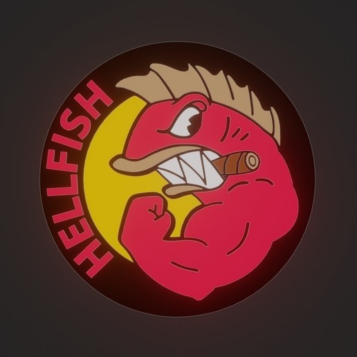 Download STL file HELLFISH • 3D printable model ・ Cults
