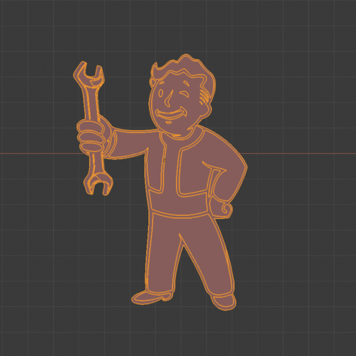 Download free STL file FALLOUT VAULT BOY • Design to 3D print ・ Cults