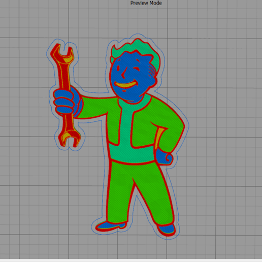 Download free STL file FALLOUT VAULT BOY • Design to 3D print ・ Cults
