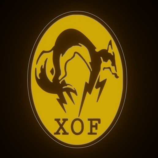 Download 3D printing files XOF Logo ・ Cults