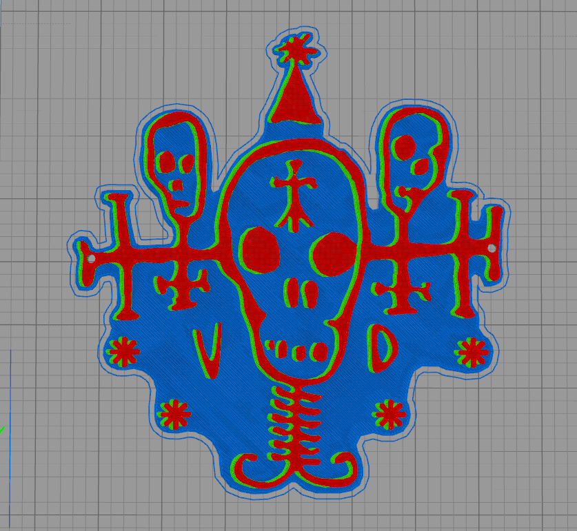 STL-Datei CYBERPUNK 2077 VOODOO BOYS GANG LOGO 👽・Design für 3D-Drucker ...