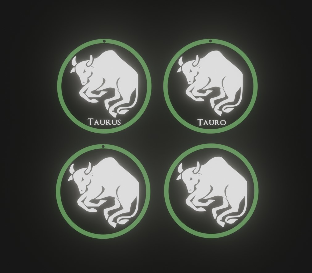 STL file ZODIACO, TAURUS・Design to download and 3D print・Cults