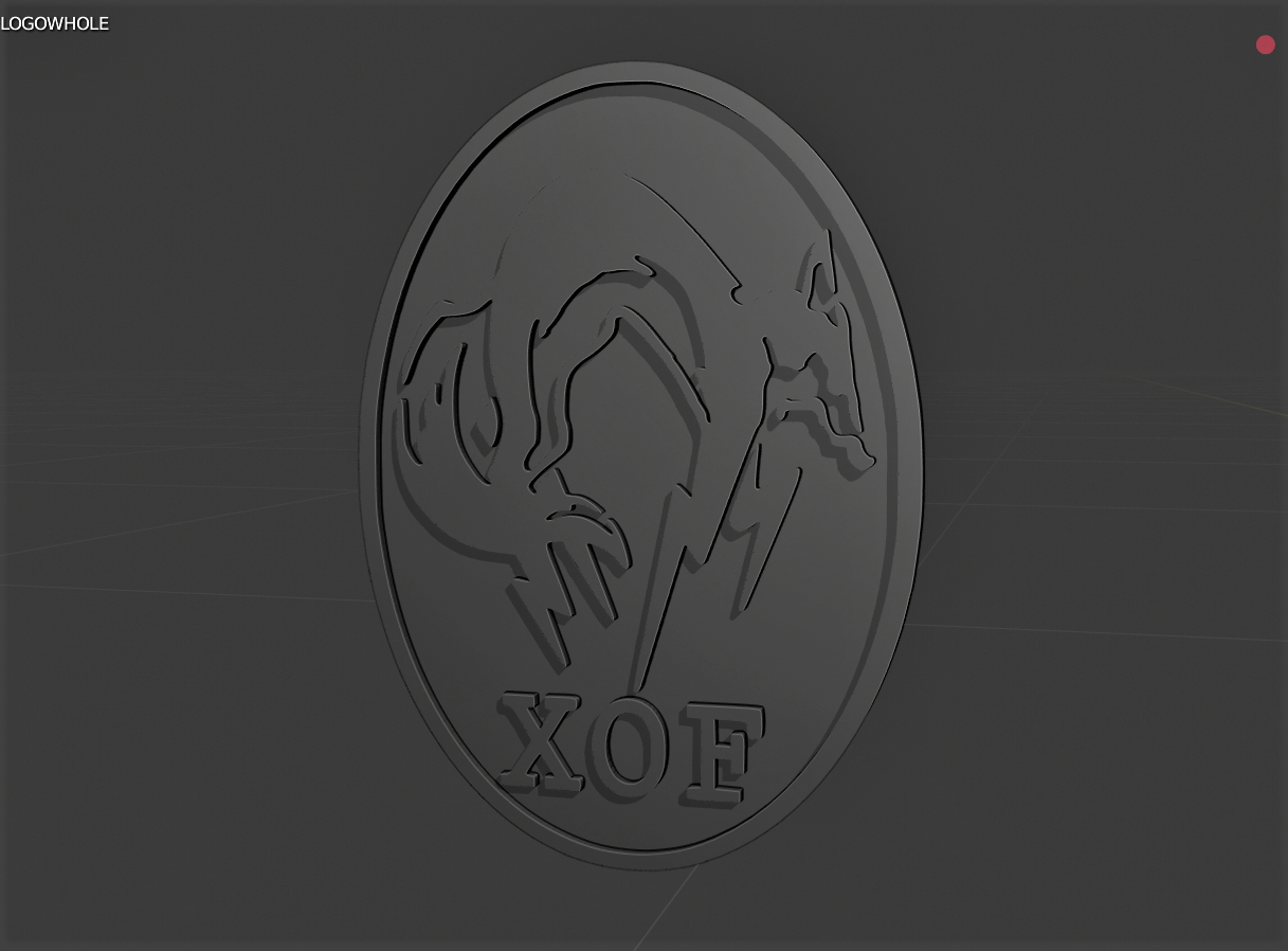 Файл STL XOF Logo・3D-печатная модель для загрузки・Cults