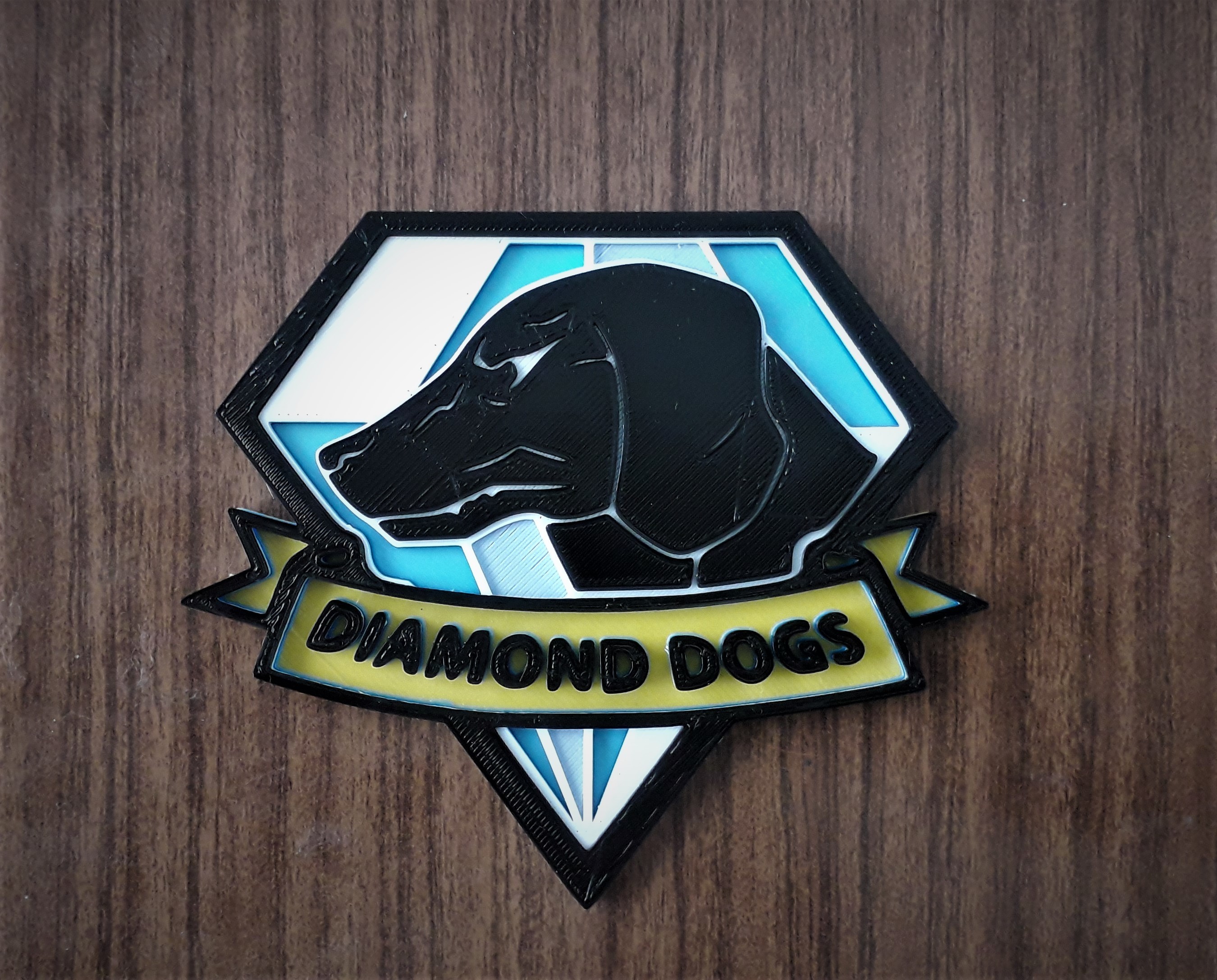 STL file Diamond dogs logo・Template to download and 3D print・Cults