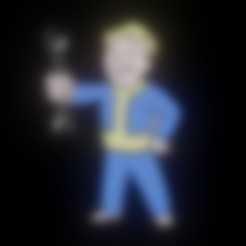 Download free STL file FALLOUT VAULT BOY • Design to 3D print ・ Cults