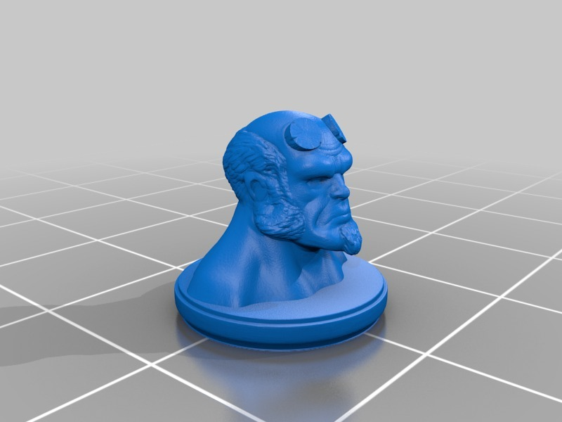 Free STL file Hellboy・3D printable design to download・Cults