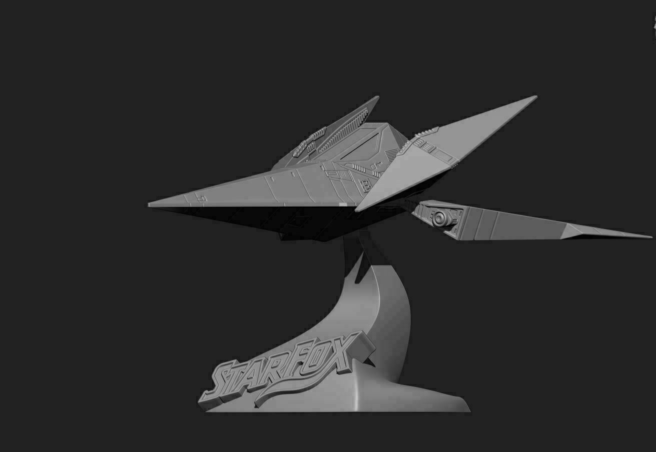 3D file Starfox Airwing・3D print design to download・Cults