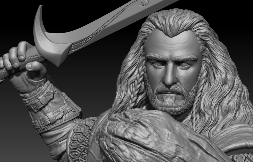 3D file Thorin Oakenshield・3D print object to download・Cults