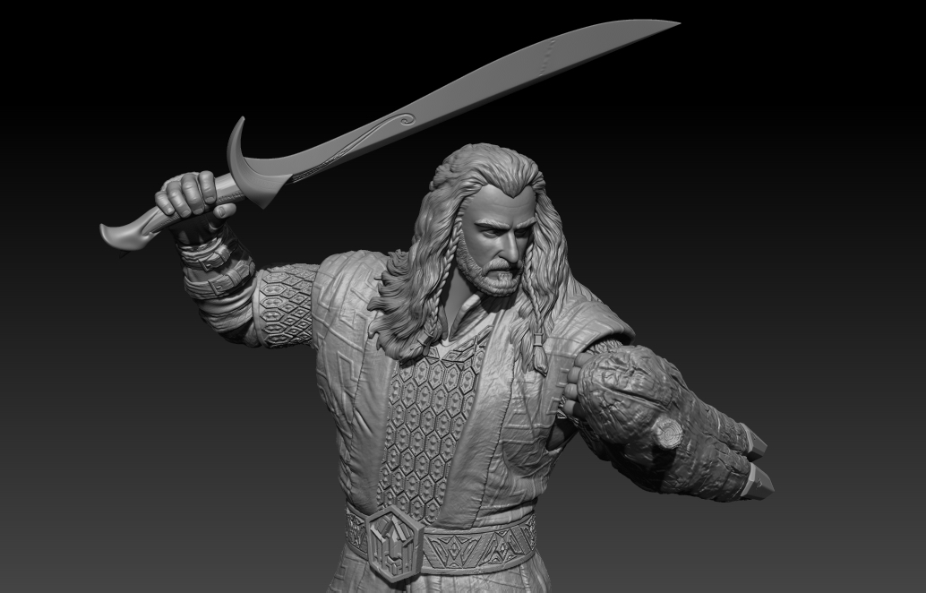 3D file Thorin Oakenshield・3D print object to download・Cults