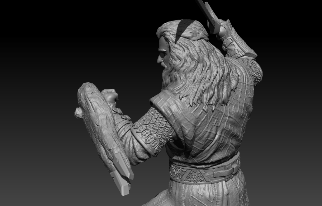 3D file Thorin Oakenshield・3D print object to download・Cults