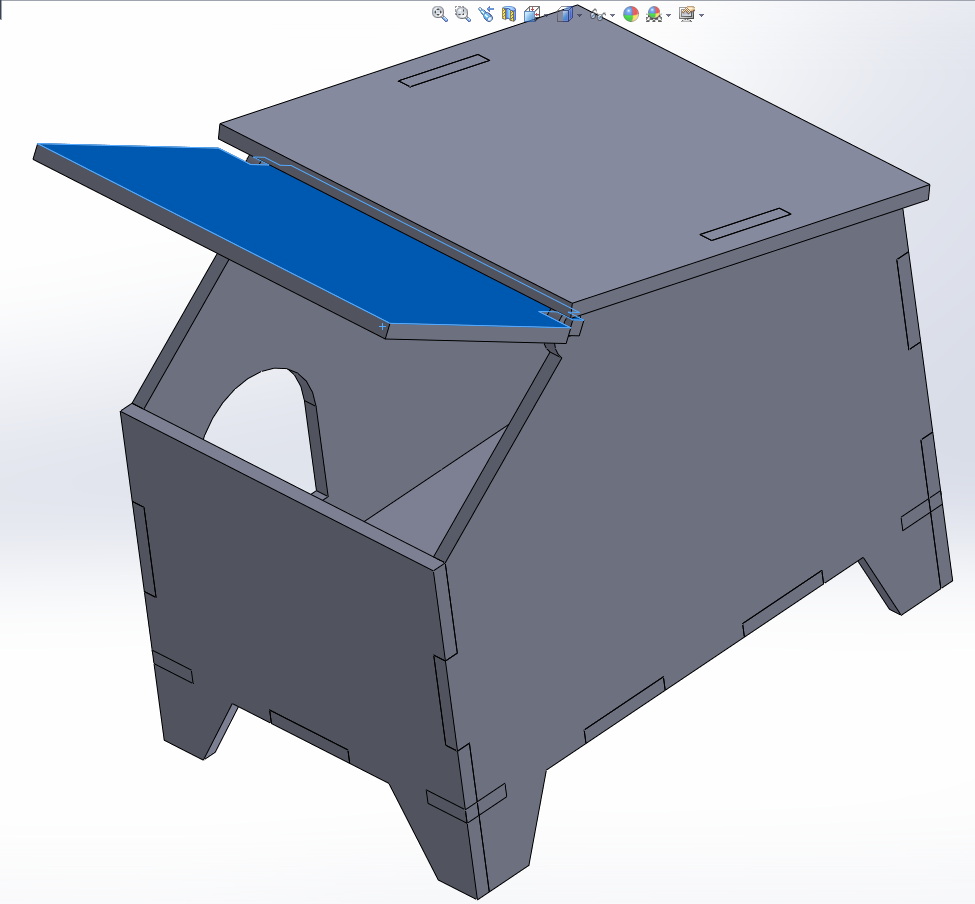 Free 3D file House for Pitou the Cat・Design to download and 3D print・Cults