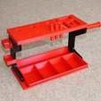 Download free 3D printing files Desktop Tool Rack Organizer for small ...