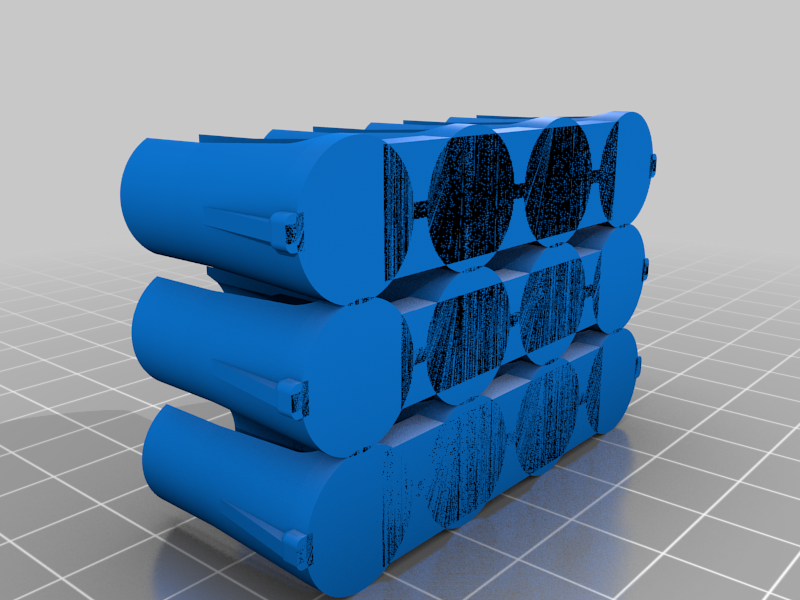 Free 3D file Updated 2023 - Basic Battery Storage Holder for AA & AAA ...