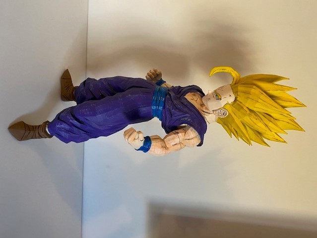3D printed Dragon ball - Gohan ssj2 • made with Ender 3 Pro・Cults