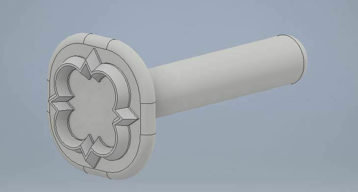 Free STL file Unique Pottery Stamp・3D printer model to download・Cults