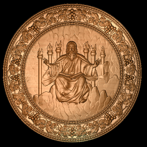 Download free STL file God in heaven or hell • 3D printing model ・ Cults