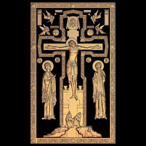 Download free 3D printing templates jesus on the cross ・ Cults