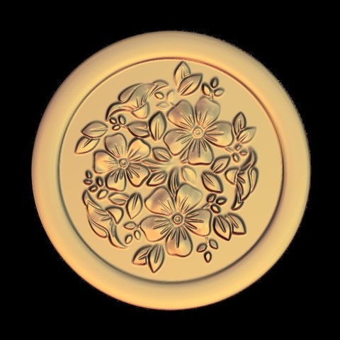 Download free 3D printer designs flowers frame ・ Cults