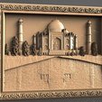 Download free STL file Taj mahal art architecture • 3D printable design ...