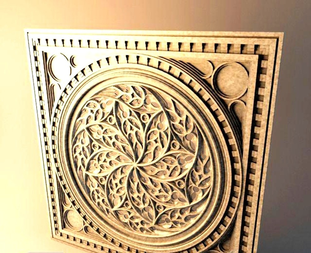 Free STL file frame renaissance moulure holder wall・3D print design to ...