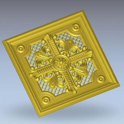 Download free 3D printing models medieval art wall hanger frame ・ Cults