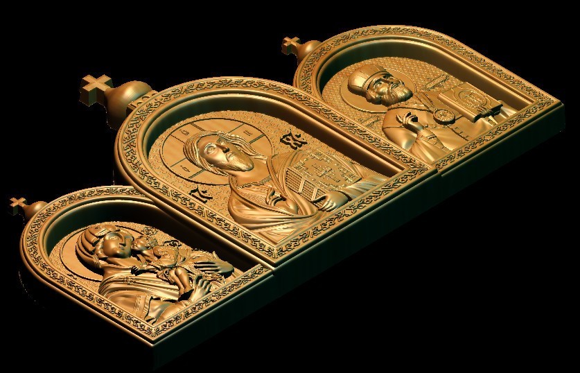 Free STL file Religious symbols with jesus・3D printing design to ...