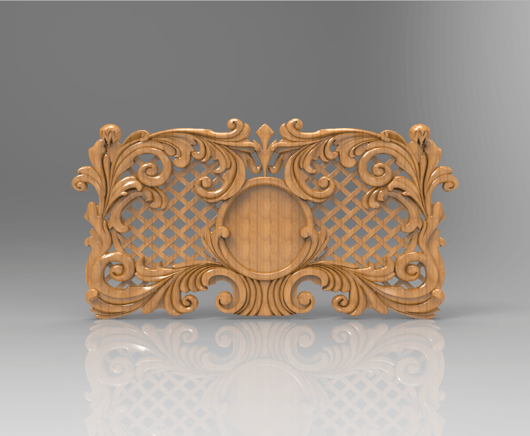 Free STL file frame art decorative・3D print design to download・Cults
