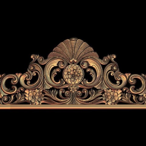 Download free STL file gothic frame decoration • Design to 3D print ・ Cults