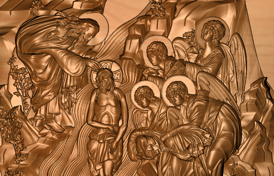 Free STL file jesus scene christian・3D printing idea to download・Cults