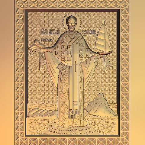 Download free 3D model religious saint ・ Cults