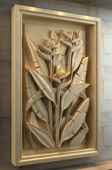 Free STL file wall modern art decoration・3D printing template to ...