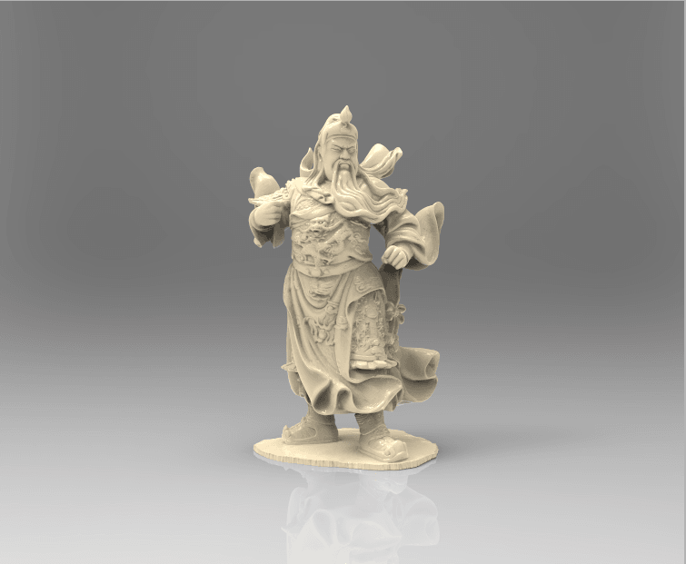 Free STL file China warrior chinese war・3D printing design to download ...