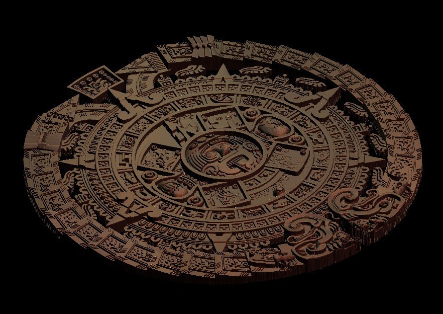 Free STL file Maya mexican frame 🖼️・3D print model to download・Cults