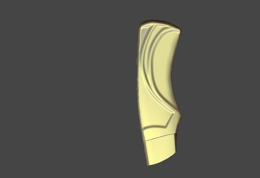 Free STL file knife dague saber handle・3D printing template to download ...