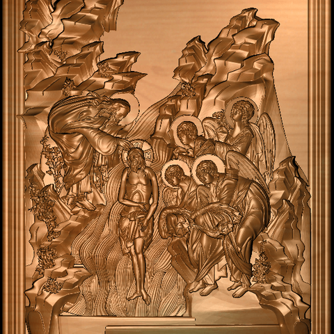 Download free 3D printer designs jesus scene christian ・ Cults