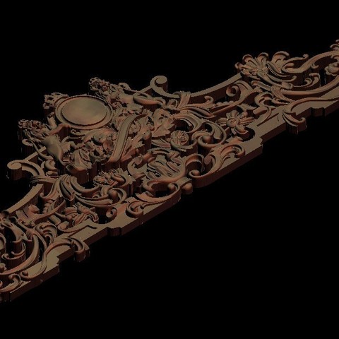 Download free STL file gothic frame decoration • Design to 3D print ・ Cults