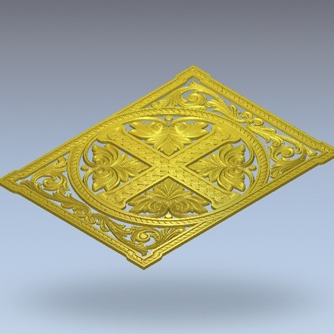 Download free STL file medieval art wall hanger frame • 3D printable ...