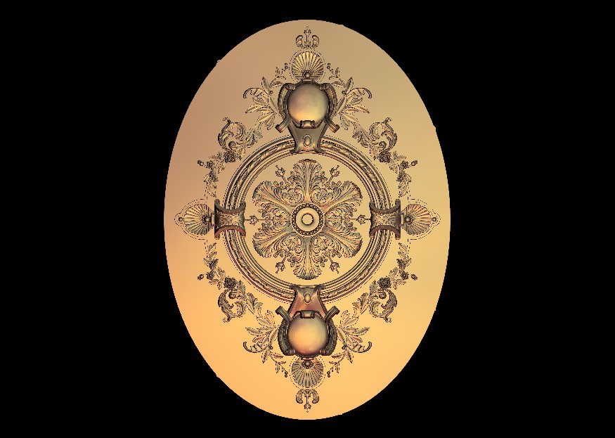 Free STL file frame renaissance moulure holder wall 🖼️・3D print design ...