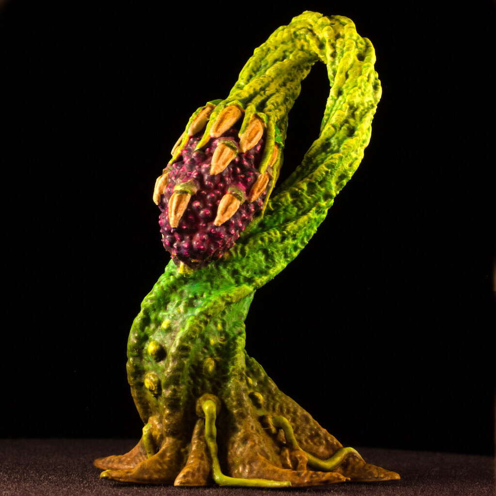 Free STL file Tabletop plant: "ClawBerry" (Alien Vegetation 35)・3D ...