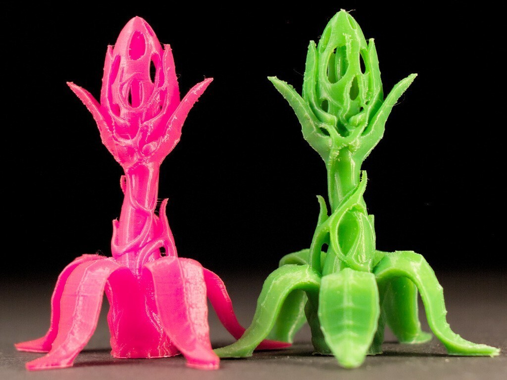 Free STL file Tabletop plant: Alien Vegetation 04 "Eggplant"・3D ...