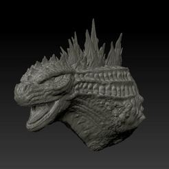 Godzilla 2019 Figurine 3d Scan Download Free 3d Model By Laser Design